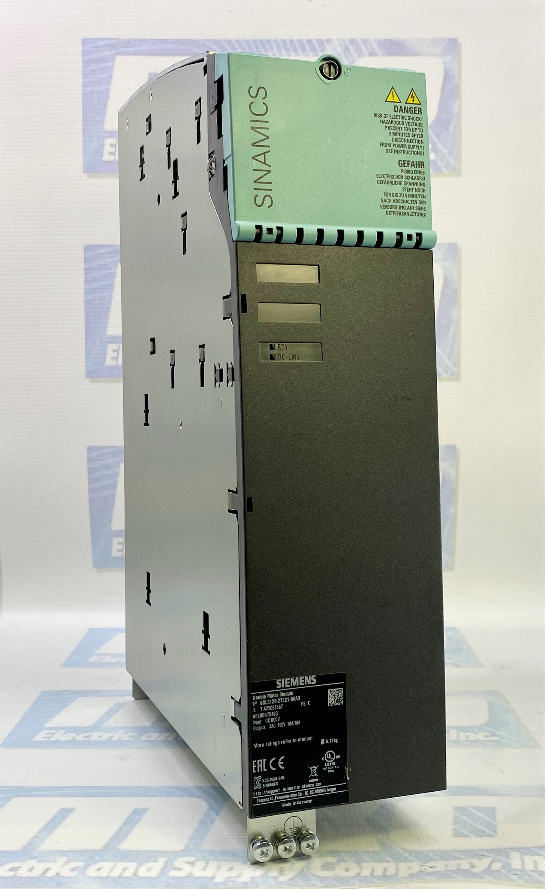 6SL3120-2TE21-8AA3 - Siemens - MRO Electric and Supply