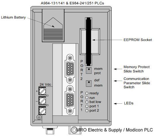 PC-E984-241 | Compact CPU by Modicon Compact | MRO Electric